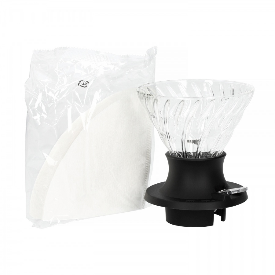 Hario Immersion Switch V60-02 dripper with filters | GourmetKava