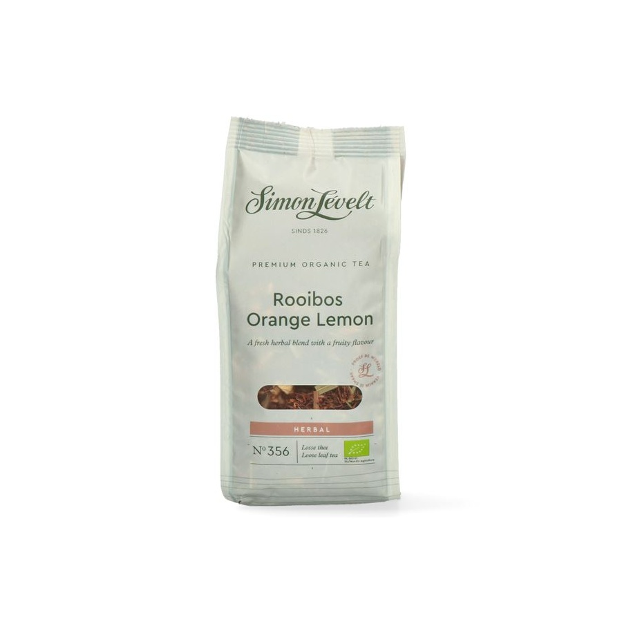 Loose tea Rooibos with orange and lemon Simon Lévelt 110g | GourmetKava