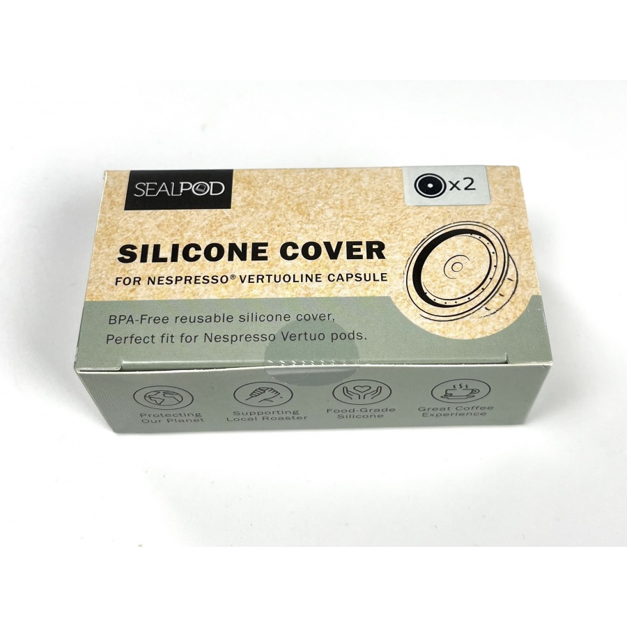 2x Sealpod replacement cap for Nespresso VertuoLine® and Vertuo ...